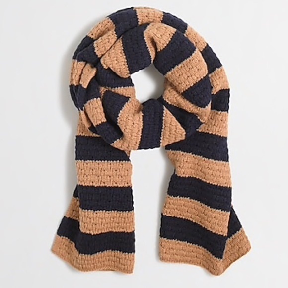 J. Crew | Accessories | Nwt J Crew Striped Knit Scarf | Poshmark